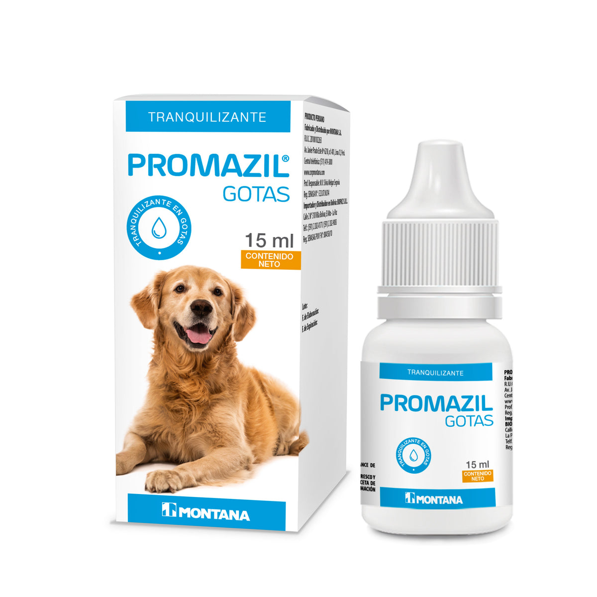 Promazil Gotas 15 ml./ Farmacos – SOS Veterinaria